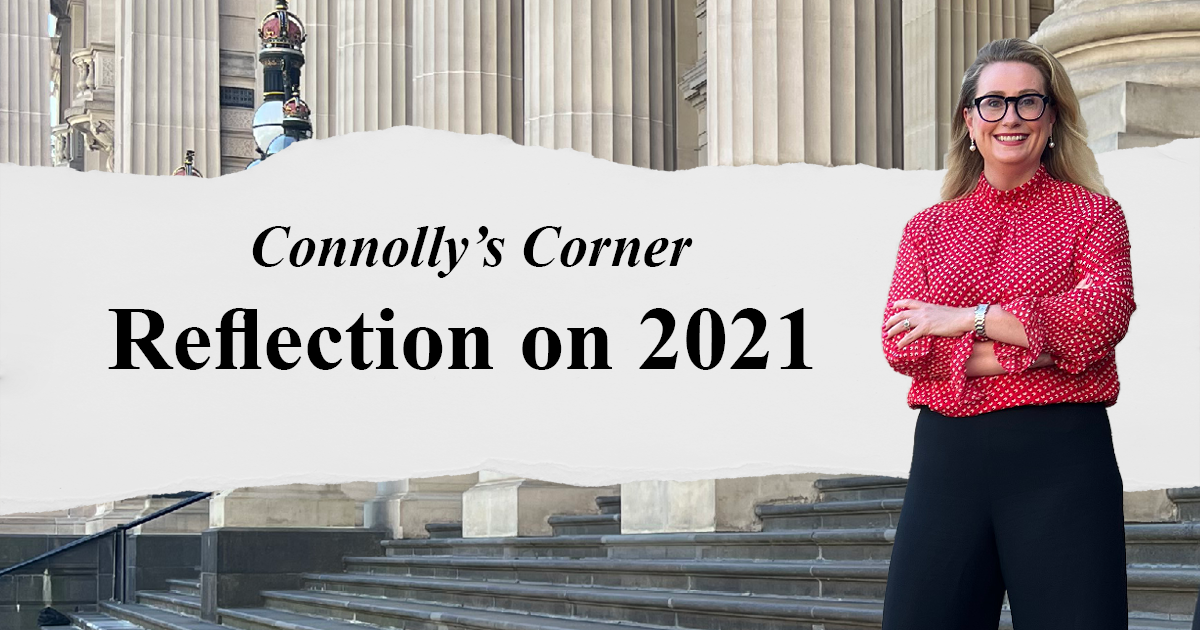 Reflection on 2021 - December 2021